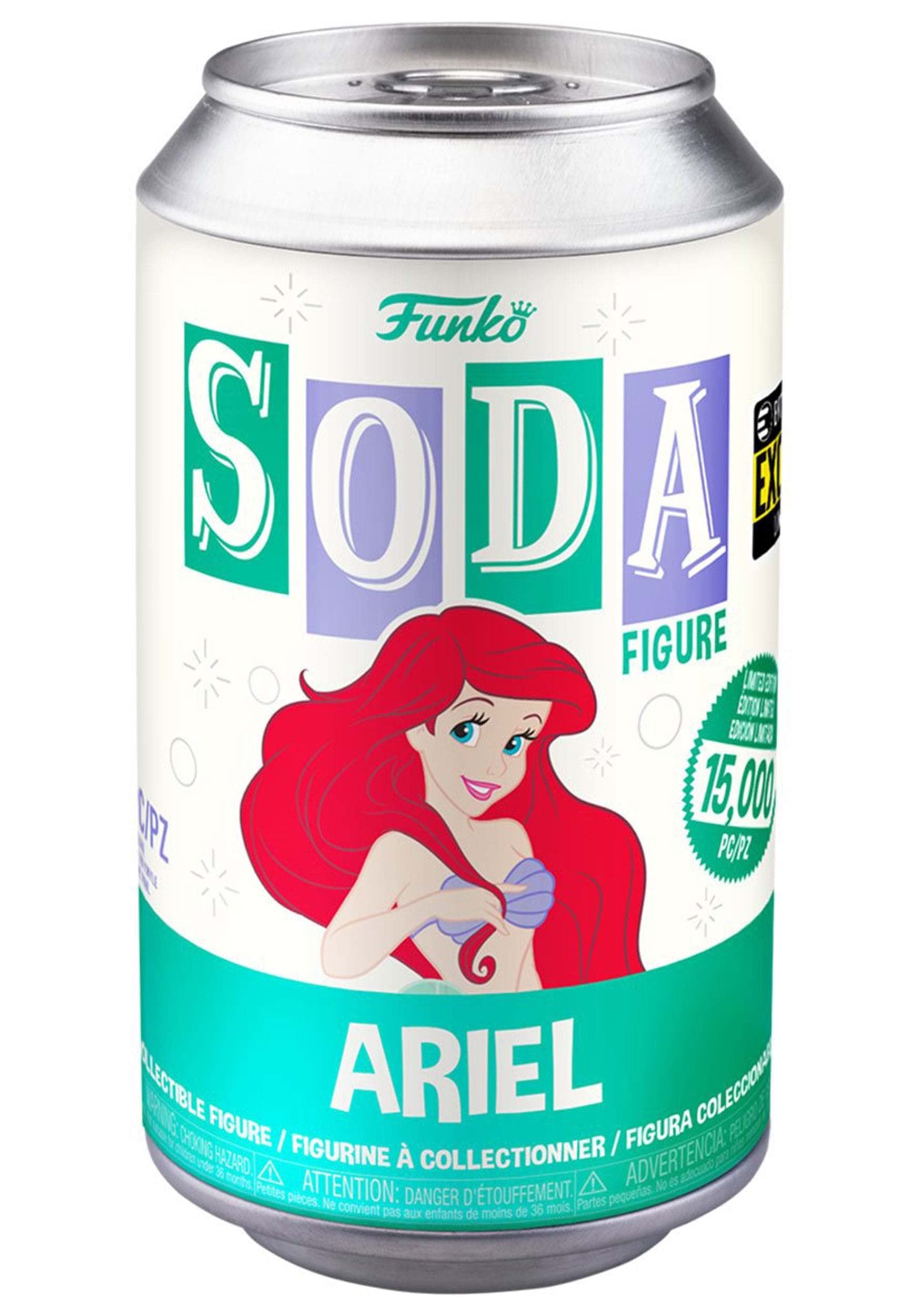 Ariel (Little Mermaid) Funko Vinyl Soda Exclusive