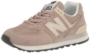 new balance unisex 574 v2 lace-up sneaker, beige/off white, 7.5 us men