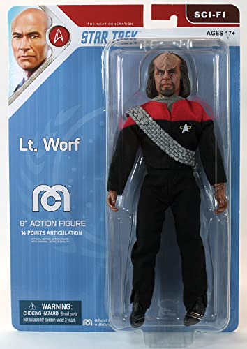 MEGO CORPORATION Star Trek: Deep Space Nine – Lt. Worf 8-Inch Action Figure