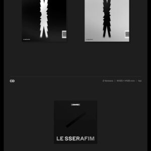 [KTOWN4U PREORDER] LE SSERAFIM - 1st Mini Album [FEARLESS] Album+Pre-Order Benefit+Folded Poster (Vol.1+Vol.2 ver. SET)