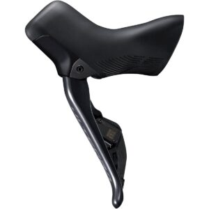 SHIMANO Ultegra ST-R8170/BR-R8170 Di2 Shift/Brake Lever and Hydraulic Disc Caliper - 2x12-Speed, Flat Mount, Black (Left/Front)