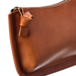 Madewell The Sydney Clutch Bag Burnished Caramel One Size