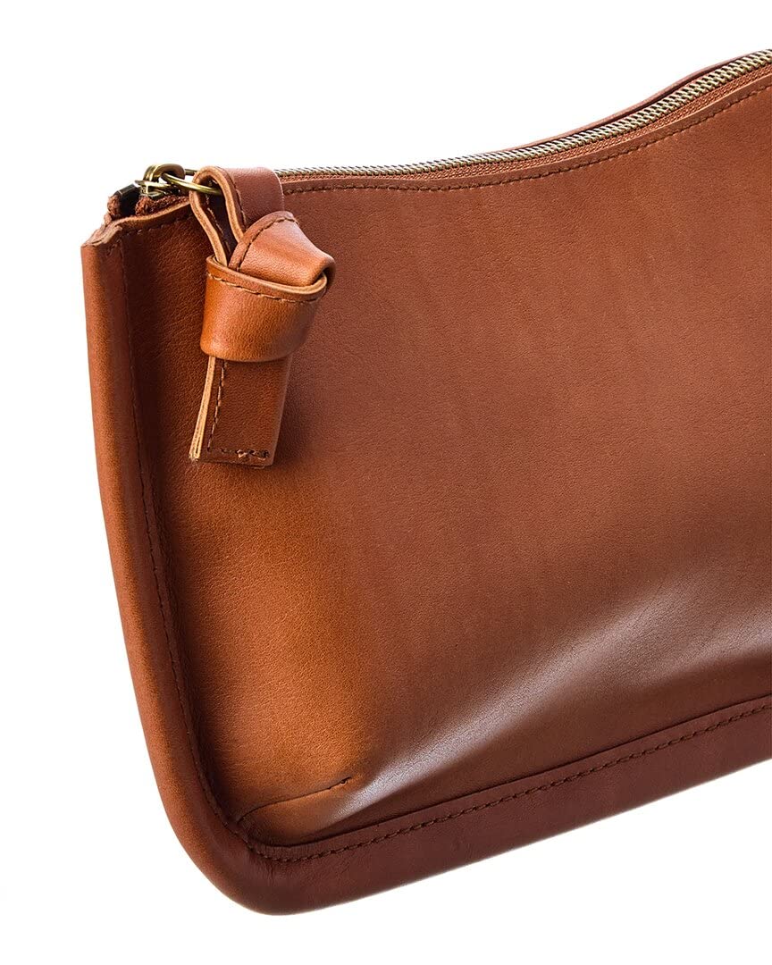 Madewell The Sydney Clutch Bag Burnished Caramel One Size