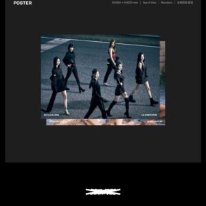 [KTOWN4U PREORDER] LE SSERAFIM - 1st Mini Album [FEARLESS] Album+Pre-Order Benefit+Folded Poster (Vol.1+Vol.2 ver. SET)