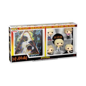 funko pop album deluxe: def leppard - hysteria vinyl figures