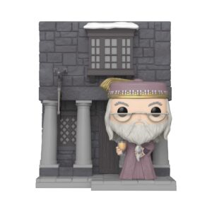 funko pop! deluxe: harry potter: hogsmeade - albus dumbledore with hog's head inn