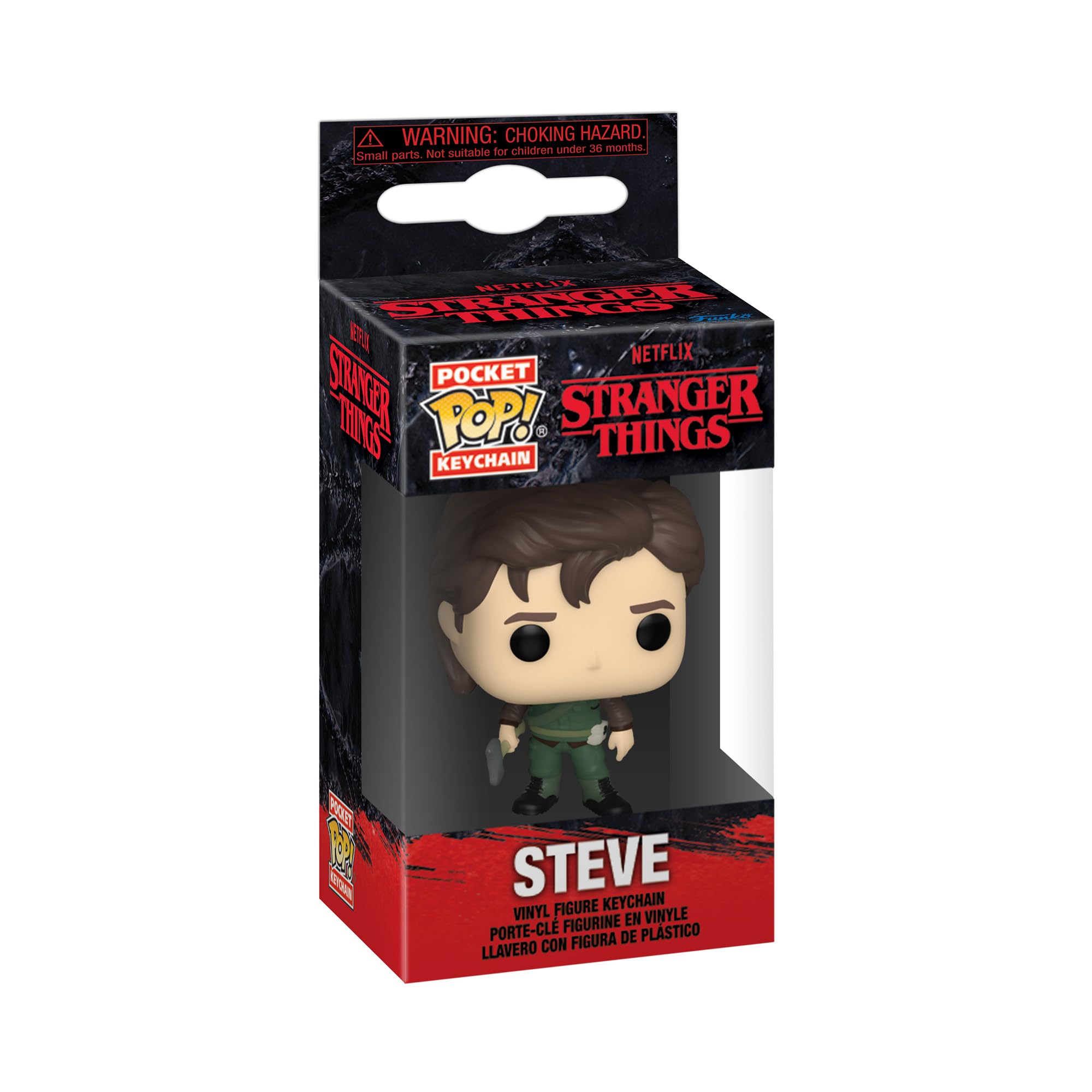 Funko Pop! Keychain: Stranger Things - Hunter Steve