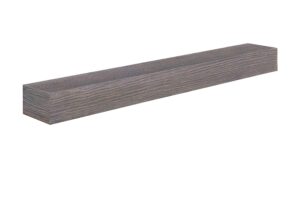 pearl mantels aryb72ncl non-combustible mantel shelf, little river, 72" l x 9" d x 5" h, for use indoors and out, this mantel can take the heat