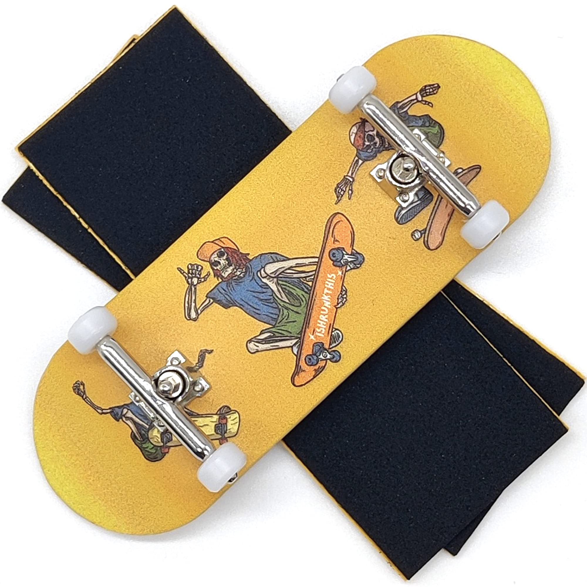 ishrunkthis Skater Brothers - 34mm Wooden Pro Fingerboard Completes