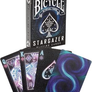 Bicycle Stargazer Collection: 6-Deck Collector's Bundle with New Moon, Observatory, Nebula, Sunspot, and Falling Star Designs