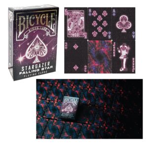 Bicycle Stargazer Collection: 6-Deck Collector's Bundle with New Moon, Observatory, Nebula, Sunspot, and Falling Star Designs