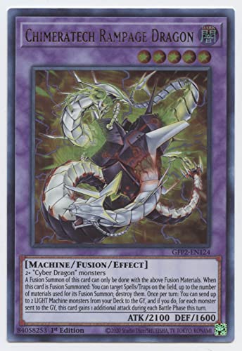 Chimeratech Rampage Dragon - GFP2-EN124 - Ultra Rare - 1st Edition