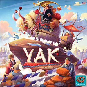 Yak Board Game | Strategy Resource Management Construction Fun Family for Adults and Kids Ages 8+ 2-4 Players Average Playtime 45 Minutes Made by Pretzel Games, Multicolor (PZG20080EN)