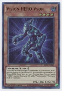 vision hero vyon - gfp2-en060 - ultra rare - 1st edition