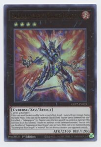 salamangreat blaze dragon - gfp2-en025 - ultra rare - 1st edition