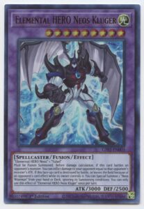 elemental hero neos kluger - gfp2-en003 - ultra rare - 1st edition