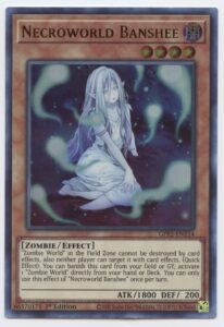 necroworld banshee - gfp2-en114 - ultra rare - 1st edition