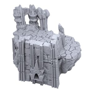 underground tower ruins by gamescape3d, 3d printed tabletop rpg scenery and wargame terrain for 28mm miniatures