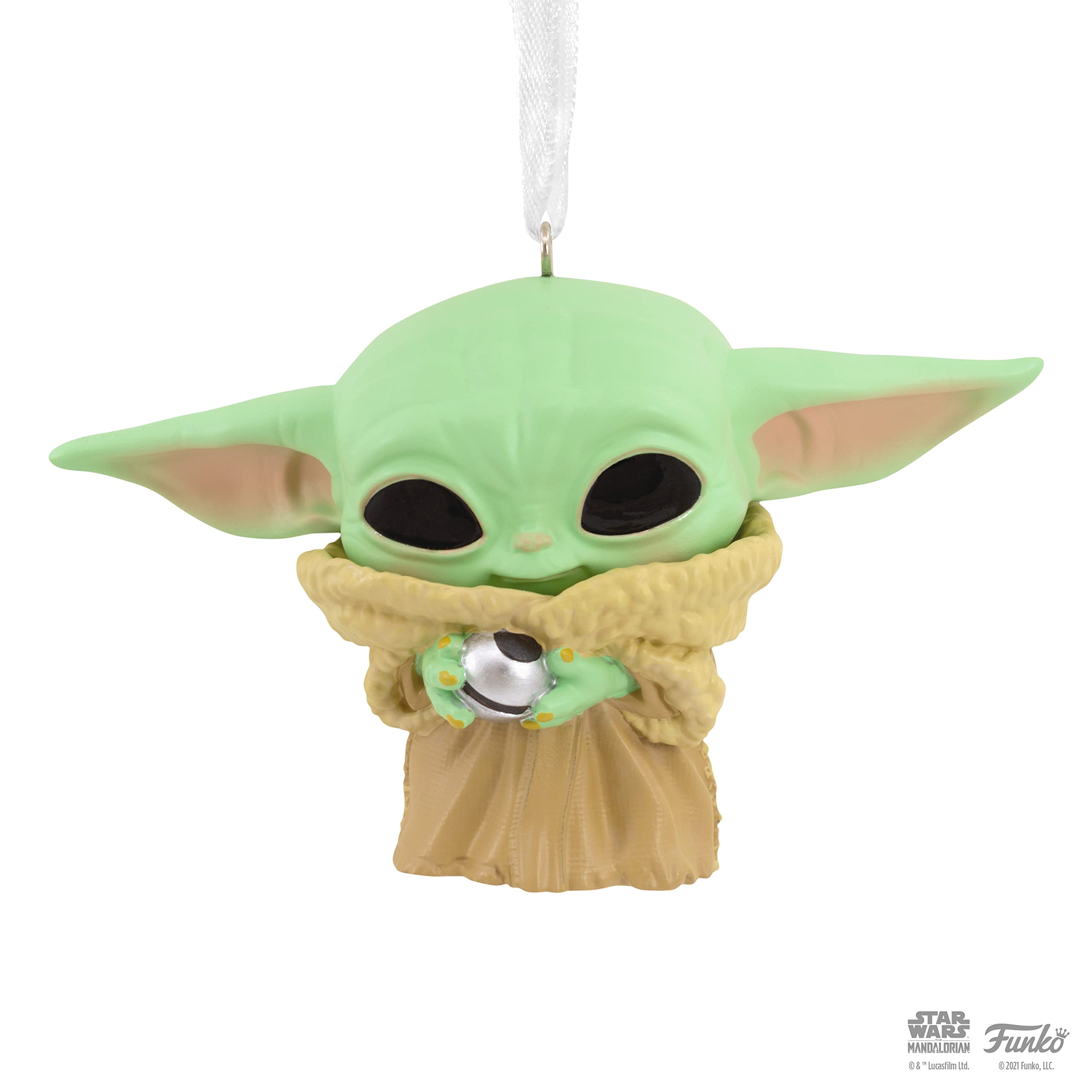 Hallmark Star Wars: The Mandalorian The Child Grogu Funko POP! Christmas Ornament, May The 4th