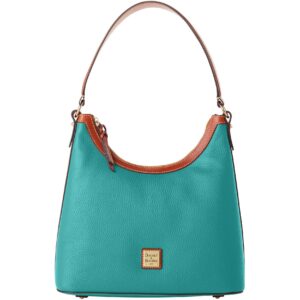 dooney & bourke handbag, pebble grain hobo shoulder bag - spearmint