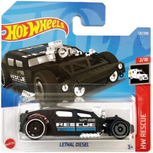 hot wheels 2022 - lethal diesel - police - hw rescue 2/10