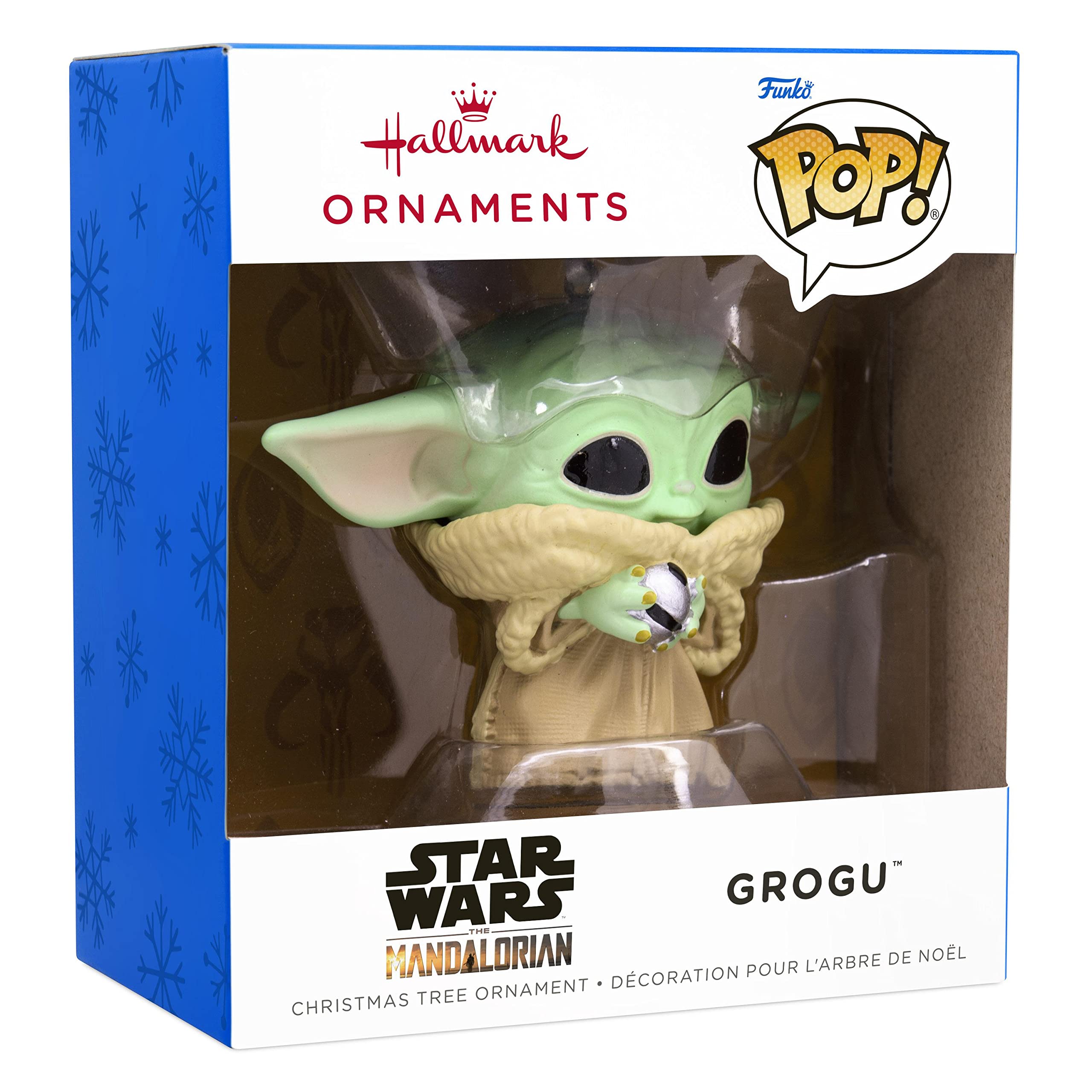 Hallmark Star Wars: The Mandalorian The Child Grogu Funko POP! Christmas Ornament, May The 4th