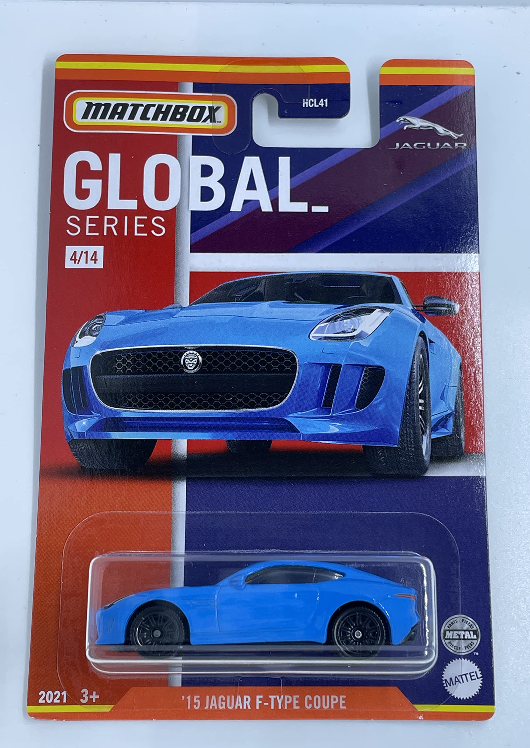 Matchbox - Global - '15 Jaguar F-Type Coupe - 4/14 - Blue