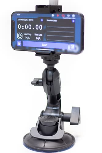 APEX Pro Motorsport Phone Mount: Track Days, Drag Racing, Autocross, Drifting, Off Roading, Rally, Rallycross, and More!