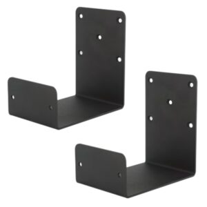 bgtlgio heavy duty mantel brackets,fireplace shelf brackets,u-shaped beam-style mantel support(2 packs).