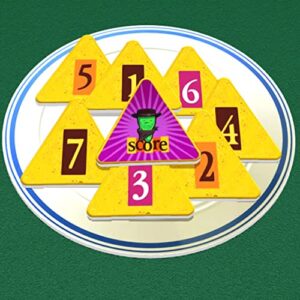 Nacho Pile Party Game | Fast-Paced Stacking Game | Push-Your-Luck Strategy Game | Fun Family Game for Kids and Adults | Ages 7+ | 2-4 Players | Average Playtime 20 Minutes | Made by Pandasaurus Games