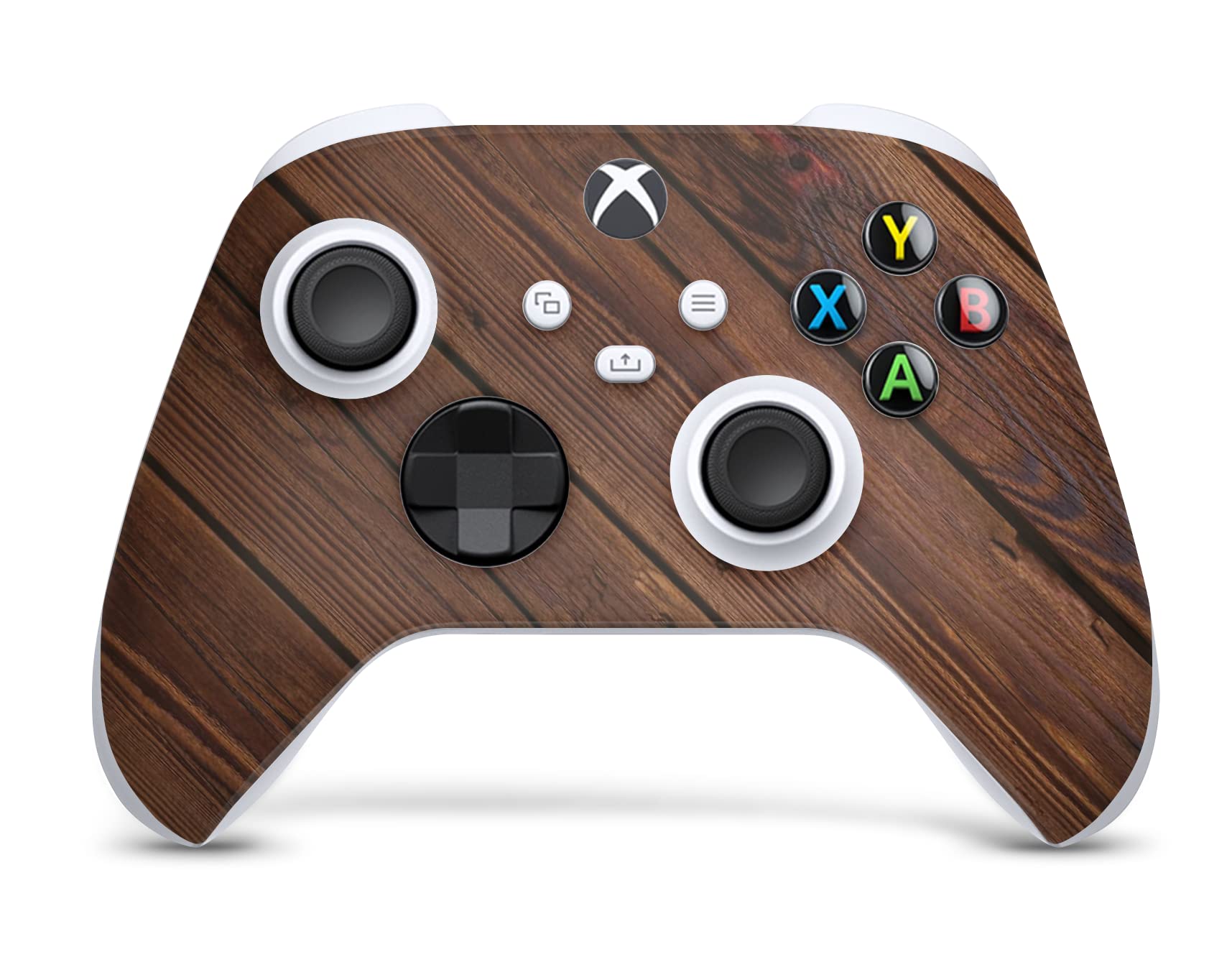 GNG Wood Skins Compatible with Xbox Series X Console Decal Vinal Sticker + 2 Controller Set