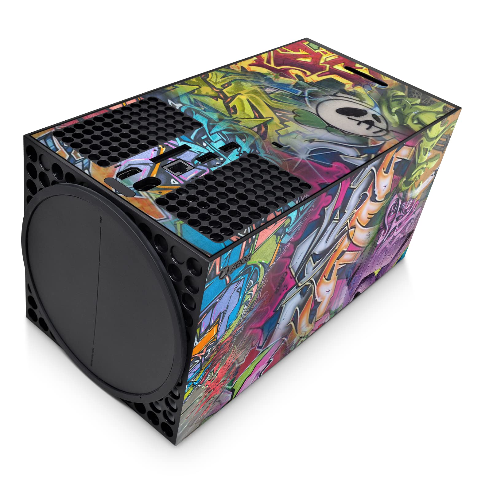 GNG Graffiti Skins Compatible with Xbox Series X Console Decal Vinal Sticker + 2 Controller Set