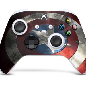 GNG Hero Shield Skins Compatible with Xbox Series X Console Decal Vinal Sticker + 2 Controller Set