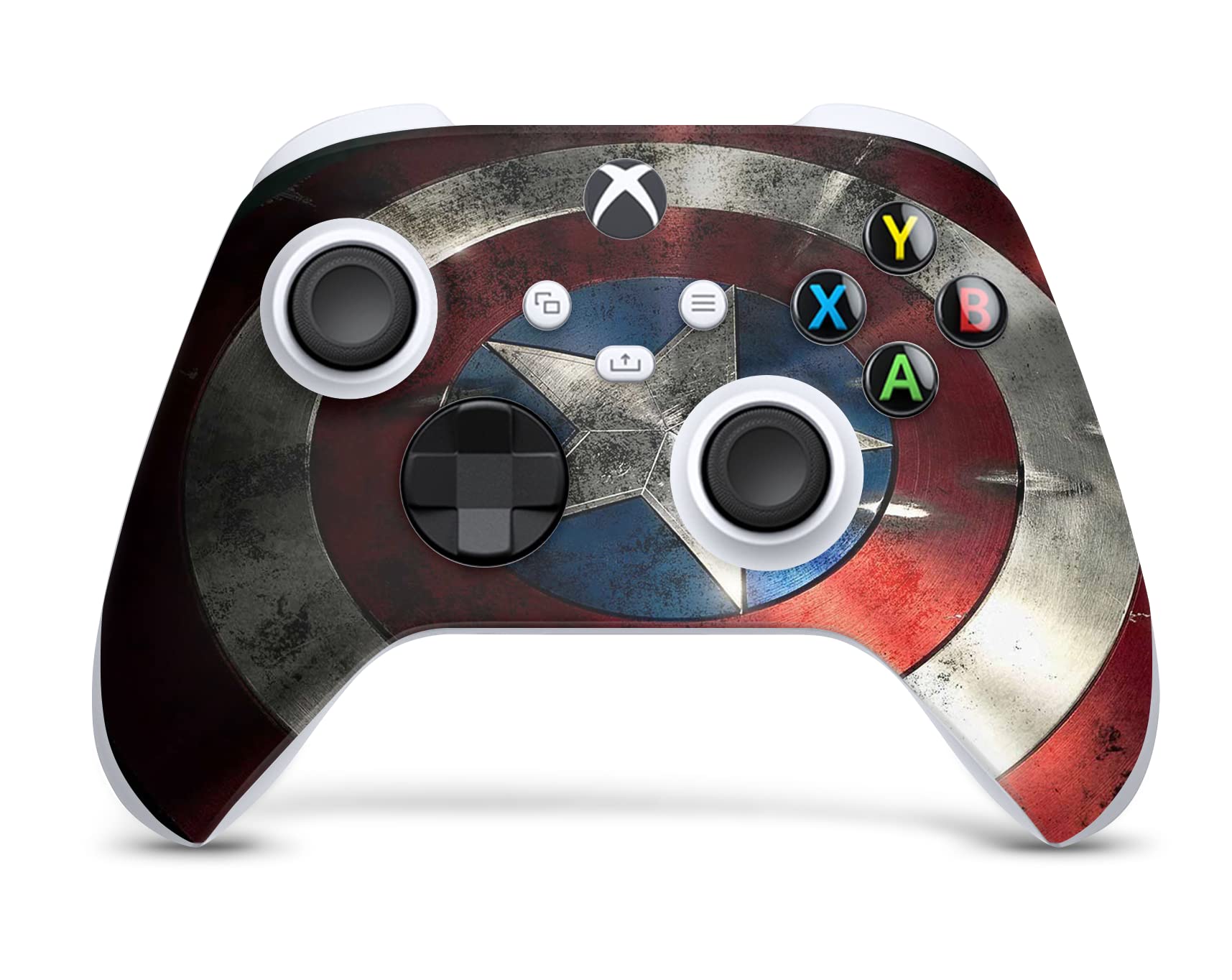 GNG Hero Shield Skins Compatible with Xbox Series X Console Decal Vinal Sticker + 2 Controller Set