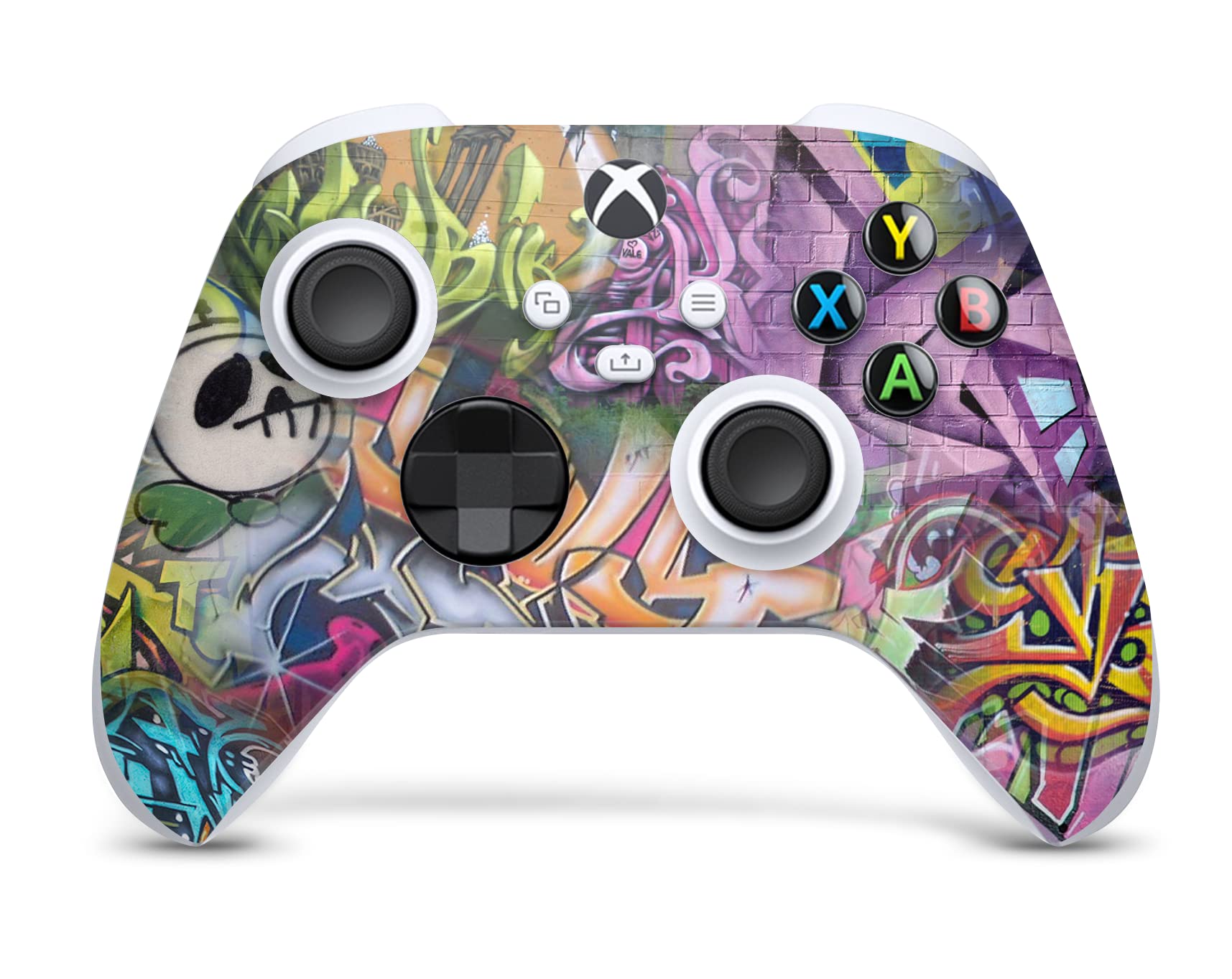 GNG Graffiti Skins Compatible with Xbox Series X Console Decal Vinal Sticker + 2 Controller Set