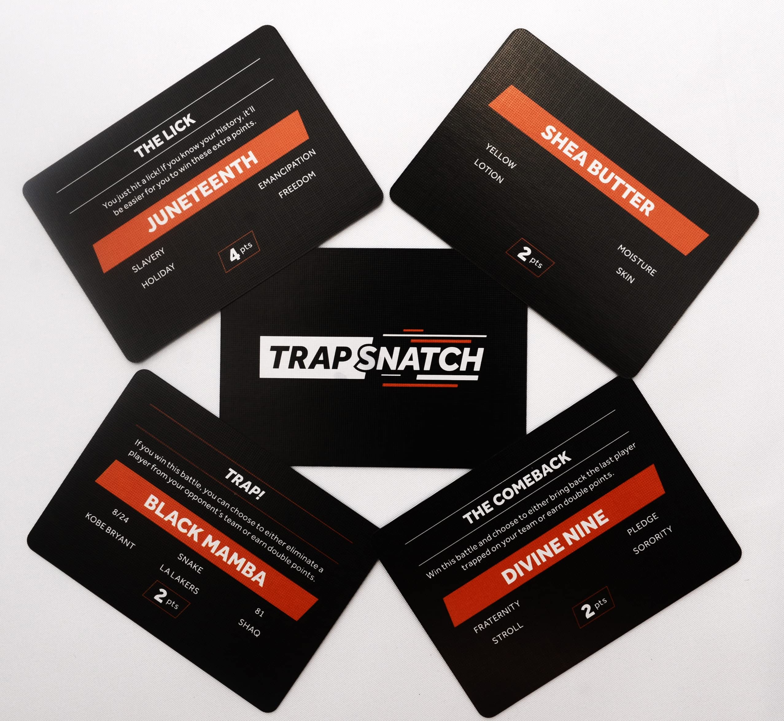 Trap Snatch - for The Culture Guessing Game [Black Culture Party Game ] | 4+ Players | Family Friendly | Ages 13+ | Original Edition