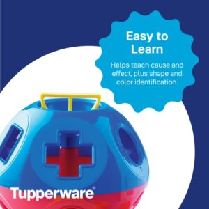 Tupperware Brand Shape-O Toy - BPA Free - Shape-O Sorter Toy for Babies & Toddlers Ages 12 Months & Up - Promotes Motor & Problem-Solving Skills