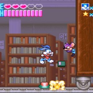 Tiny Toon Adventures: Buster Busts Loose! - Reproduction Video Game Cartridge