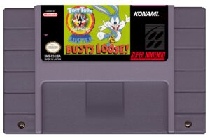 tiny toon adventures: buster busts loose! - reproduction video game cartridge