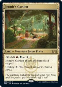 magic: the gathering - jetmir's garden (250) - streets of new capenna