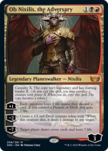 magic: the gathering - ob nixilis, the adversary (206) - streets of new capenna