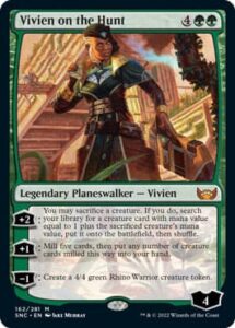 magic: the gathering - vivien on the hunt (162) - streets of new capenna