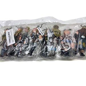 Toysvill Vikings - Action Figures - Hiccup, Astrid, Stoick, Gobber, Snotlout, Fishlegs, Tuffnut & Ruffnut Toys (Set of 8 pcs)