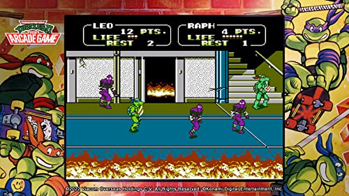 Teenage Mutant Ninja Turtles: Cowabunga Collection (Switch) EU Version Region Free