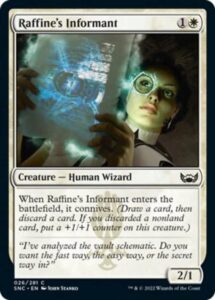 magic: the gathering - raffine's informant (026) - streets of new capenna