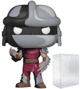 pop teenage mutant ninja turtles - shredder (px previews exclusive) funko vinyl figure (bundled with compatible box protector case)