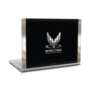 head case designs officially licensed ea bioware mass effect spectre 3 badges and logos matte vinyl sticker skin decal cover compatible with microsoft surface book 2