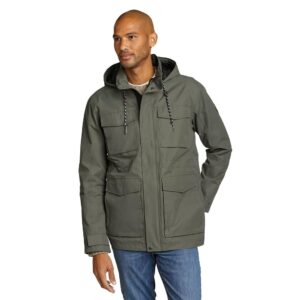 eddie bauer men's everson parka, capers, x-large