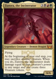 magic: the gathering - ziatora, the incinerator (231) - streets of new capenna