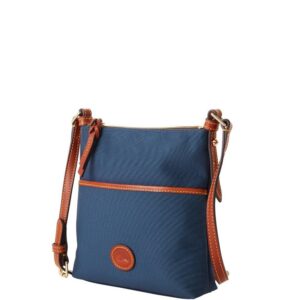 Dooney & Bourke Nylon Letter Carrier Crossbody (Navy)